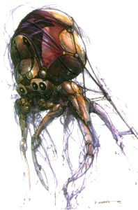 Doug Chiang robot concept drawing