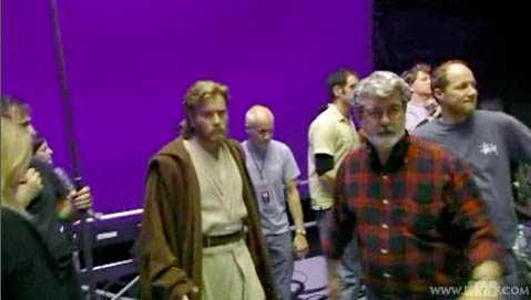 TheForce.Net - Episode II - Making Of Documentary Video Stills - Part 1