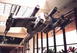 TheForce.Net - Holonet - Pictures of Full-scale X-Wing at Disneyland